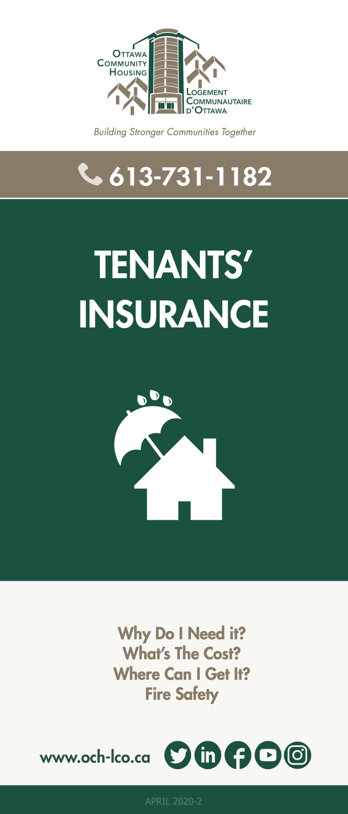 Brochures and Guides - Ottawa Community Housing